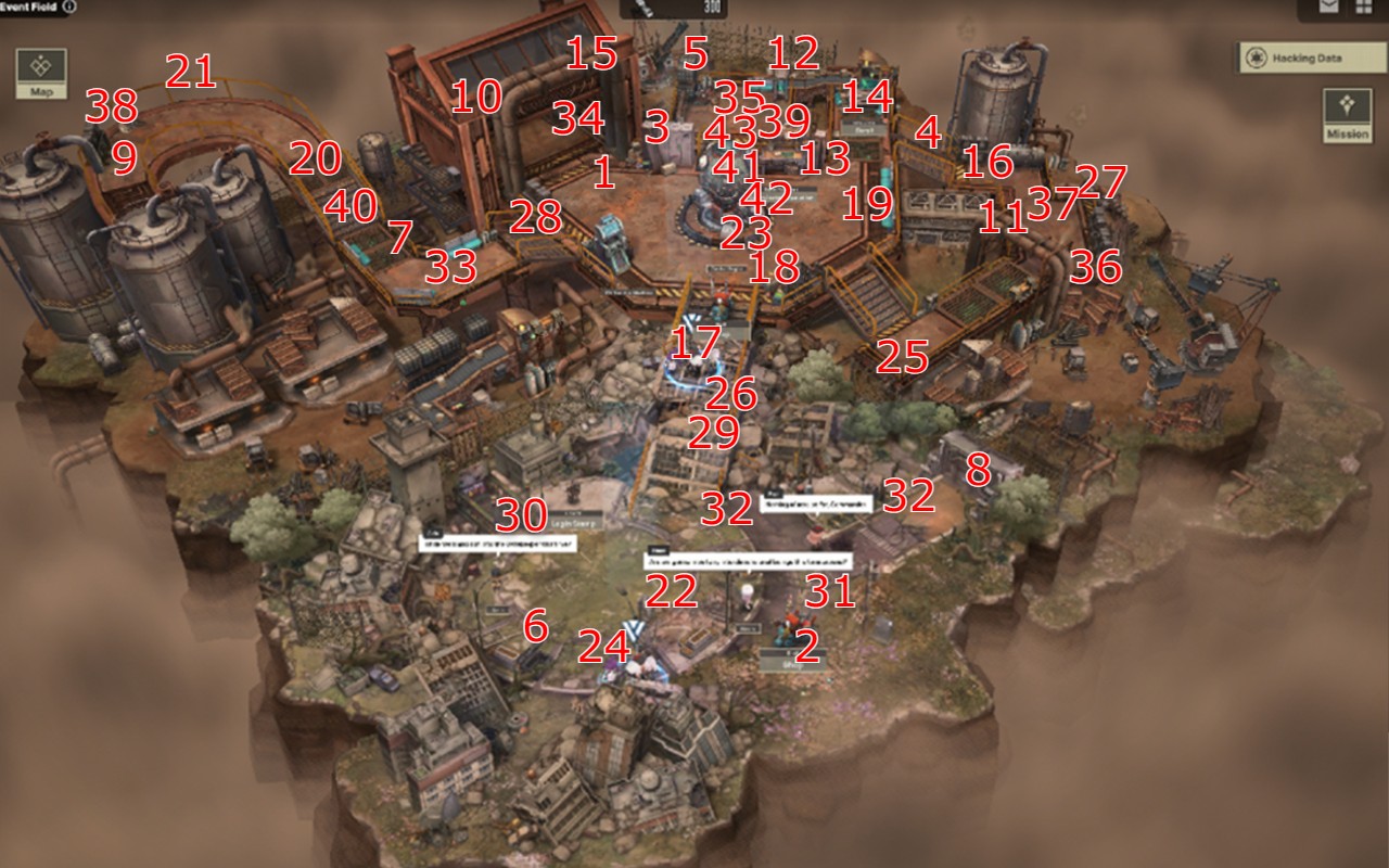 All Outer Automata Lost Relic Locations in NIKKE | Attack of the Fanboy
