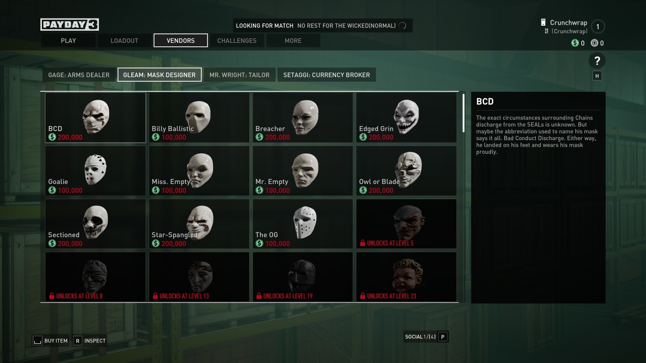 How to Create Custom Masks and Unlock New Designs in Payday 3 | Attack ...