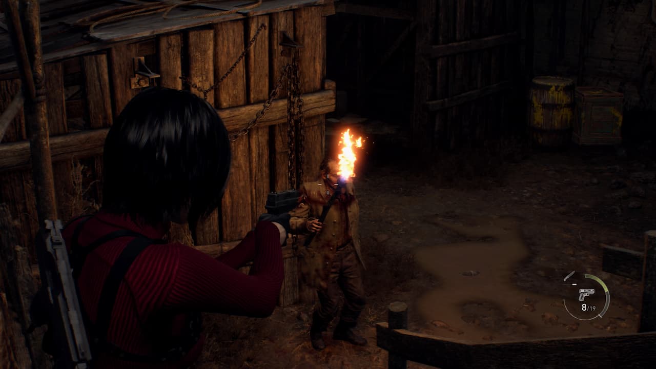 How to Grapple Attack in Resident Evil 4 Separate Ways | Attack of the ...