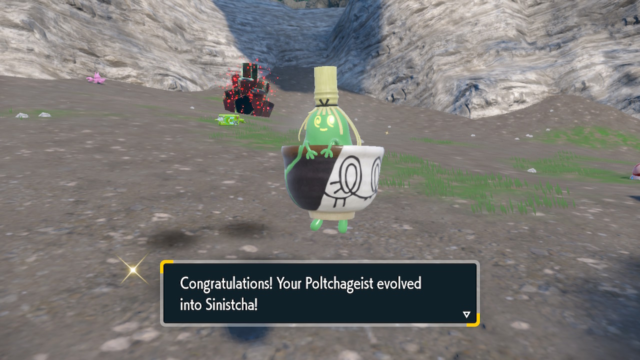 How to Evolve Poltchageist into Sinistcha in Pokemon Scarlet and Violet ...