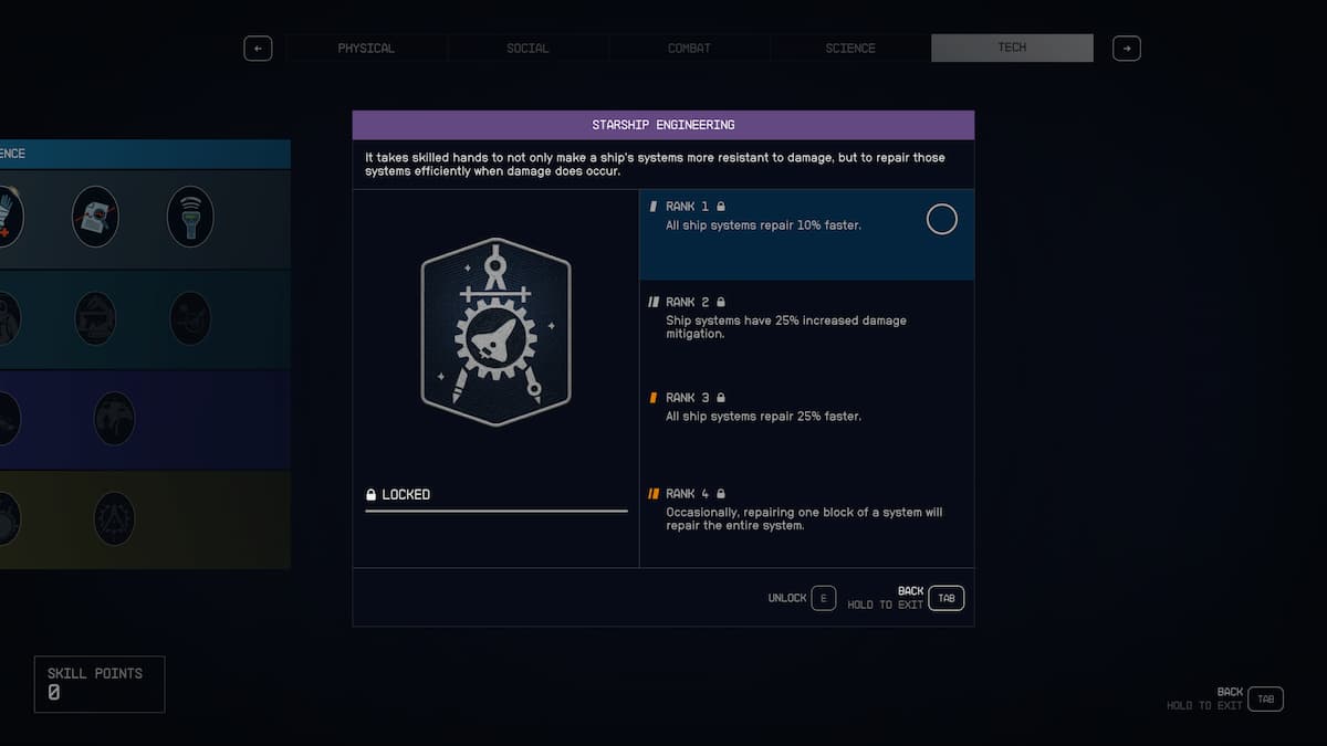 Starfield Starship Engineering Leveling Guide | Where to Get Ship ...