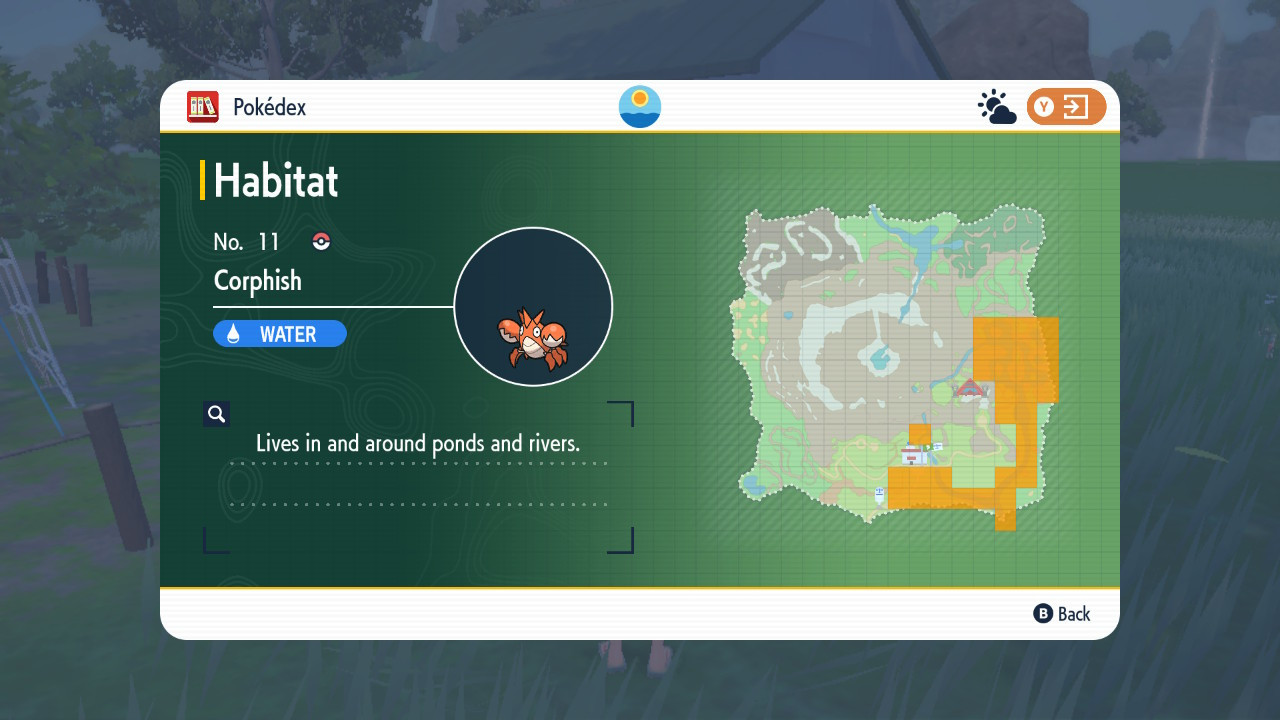 Where to Catch Corphish in Pokémon Scarlet & Violet Teal Mask | Attack ...