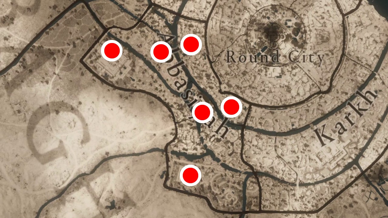 All Abbasid Knight Upgrade Schematic Locations in Assassin's Creed ...