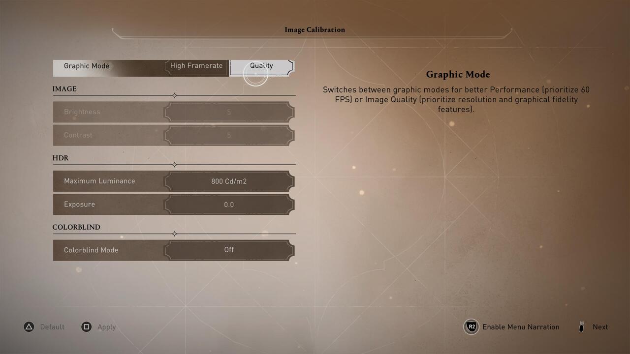 Assassin's Creed Mirage Graphics Modes: Quality vs High Framerate ...