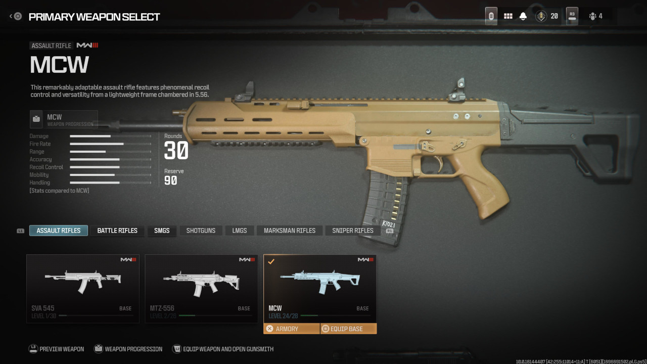 Best MW3 MCW Build | Attachments, Gloves, Boots, & Gear | Attack of the ...