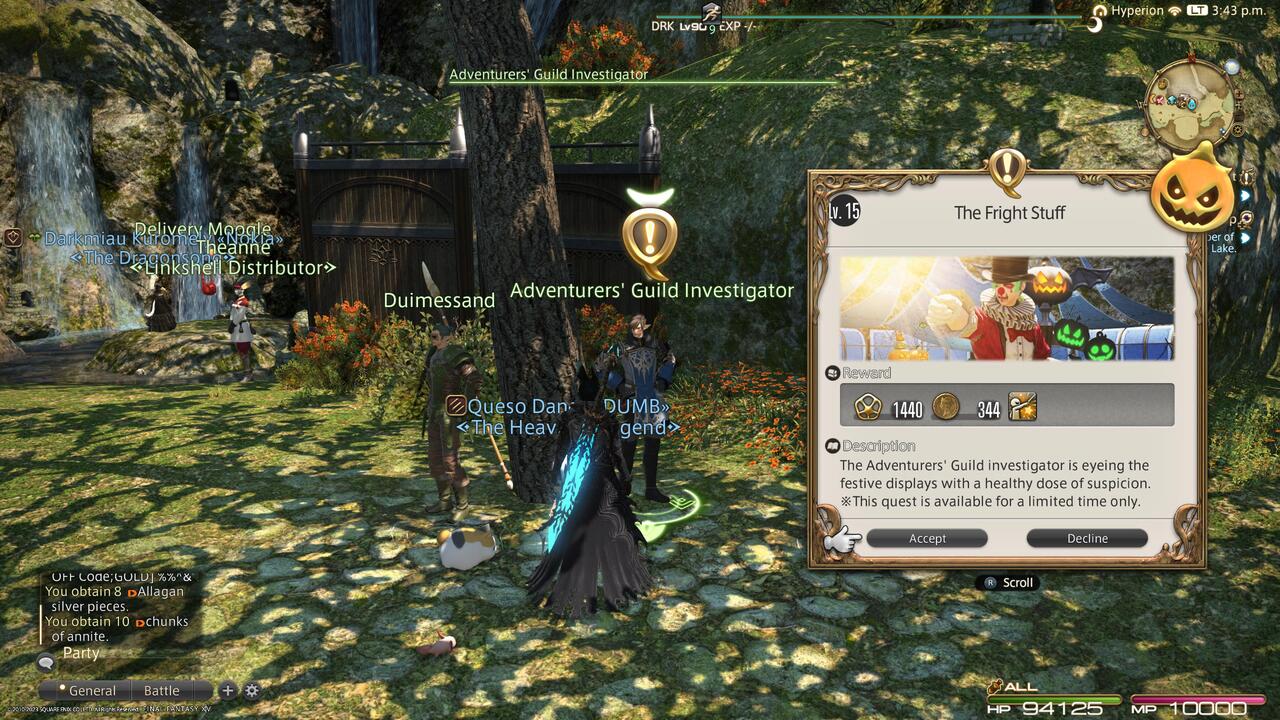 FFXIV All Saints' Wake 2023 Guide: Halloween Rewards and Quest Location ...