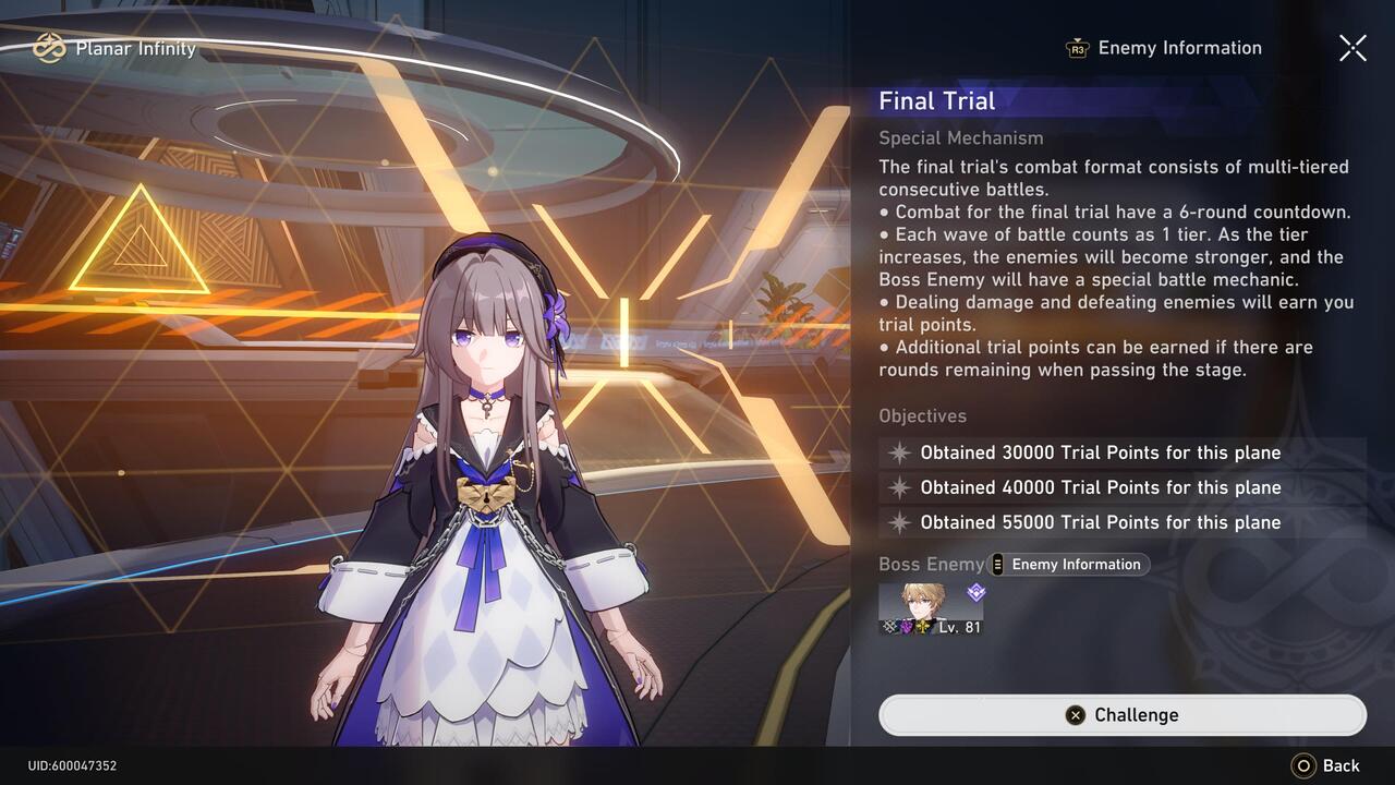 Honkai Star Rail Planar Infinity Guide | Trial Points, Curios, and ...