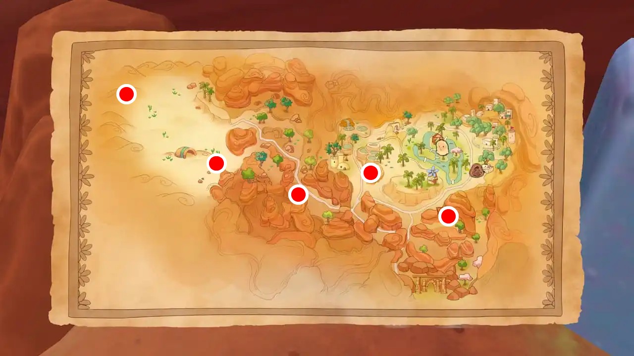 All Paleo Pines Ancient Tablet Fragments Locations | Attack of the Fanboy