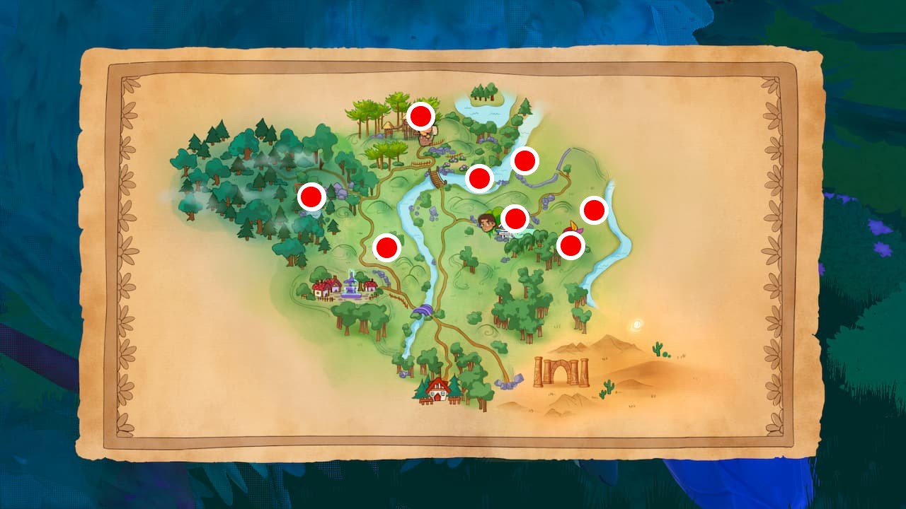 All Paleo Pines Ancient Tablet Fragments Locations | Attack of the Fanboy