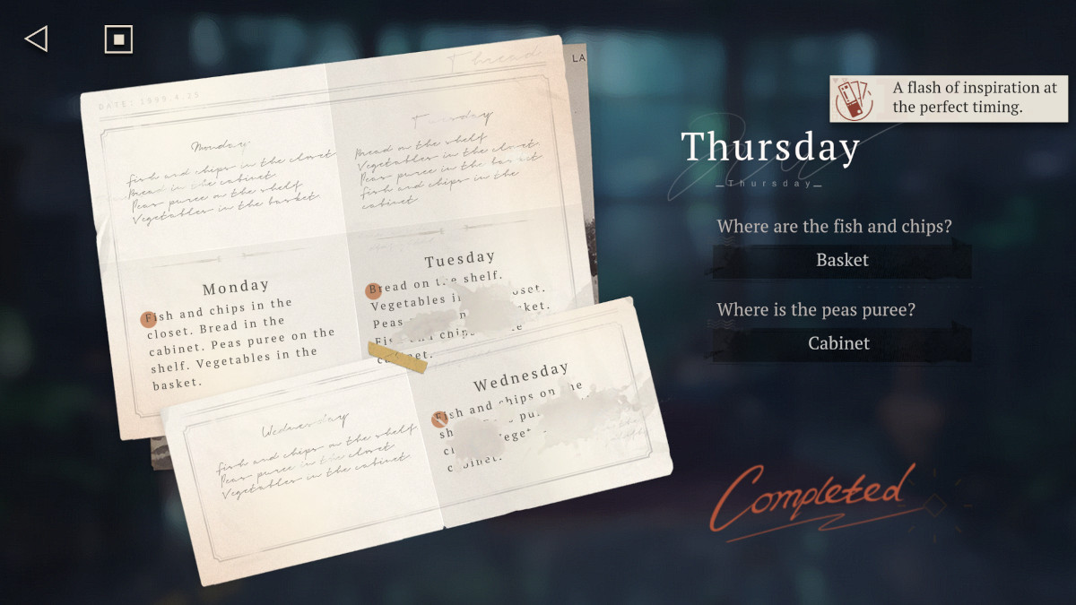 Reverse 1999 Chapter 3 Answers: Fish and Chips, Peas Puree, Escape ...