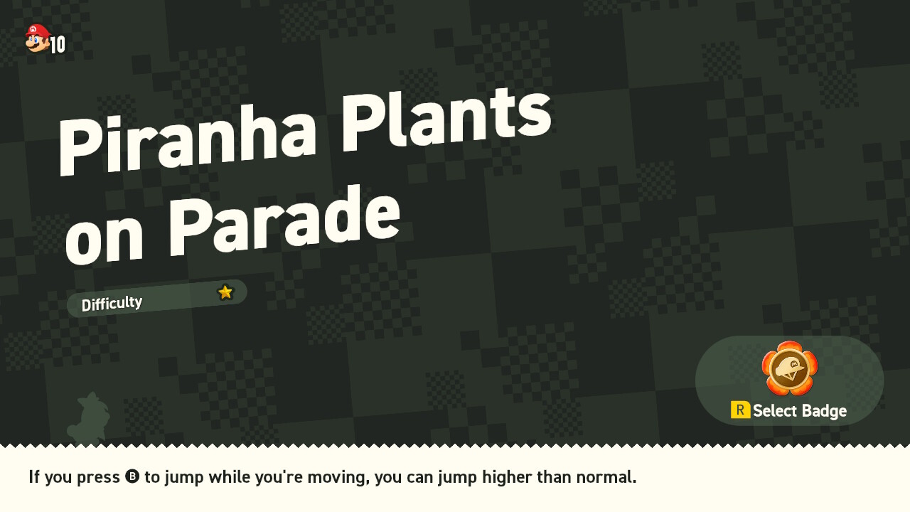 All Piranha Plants on Parade Flower Coin, Wonder Seed, and Secret ...