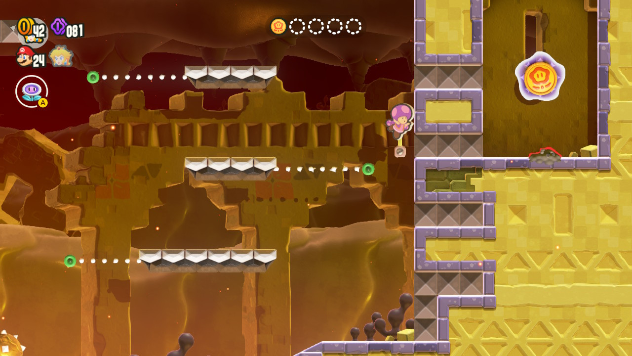 Super Mario Bros Wonder: All Wonder Tokens in Search Party Item Park ...