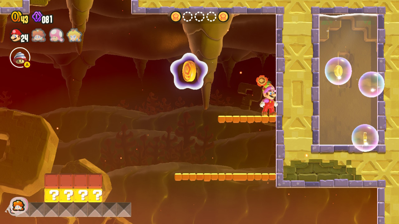 Super Mario Bros Wonder: All Wonder Tokens in Search Party Item Park ...