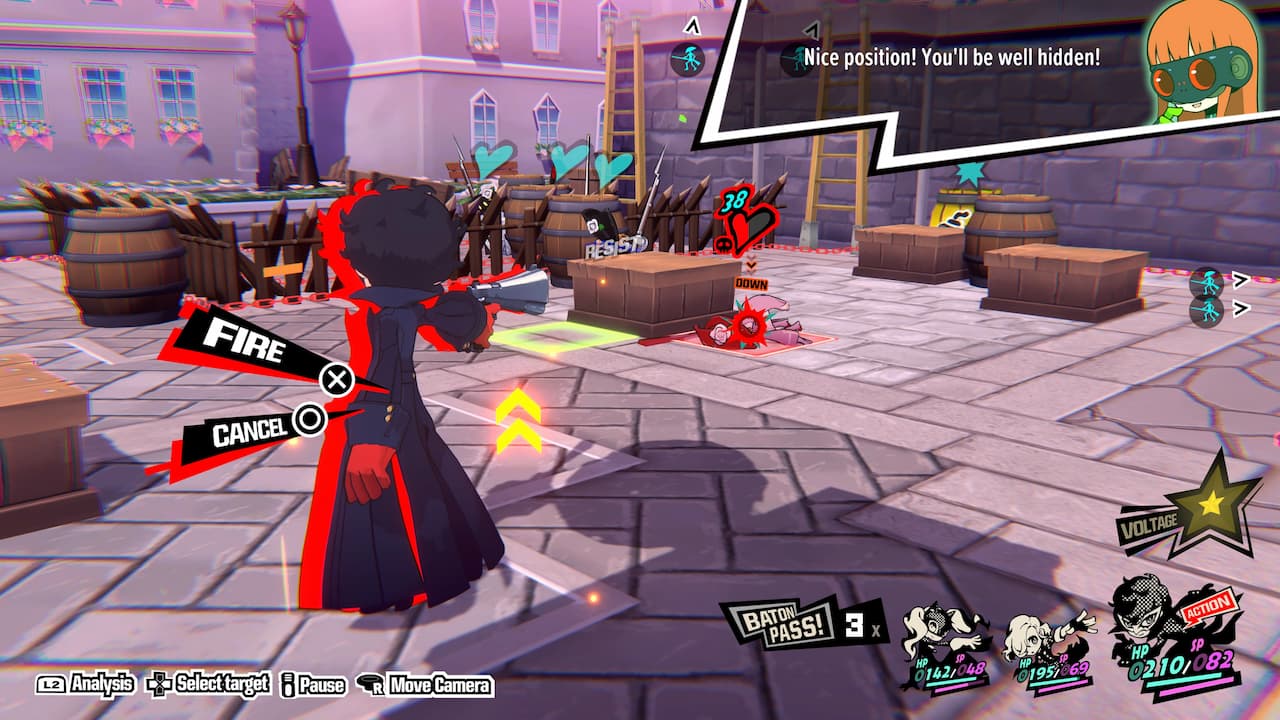 Persona 5 Tactica 'One More' Guide: How to Knock Enemies Out of Cover ...