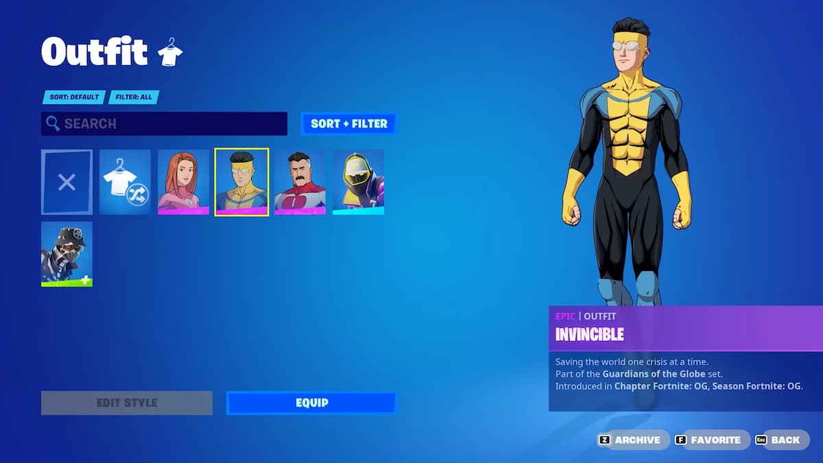 Fortnite x Invincible: Release Date, Skins, Price, and Items | Attack ...