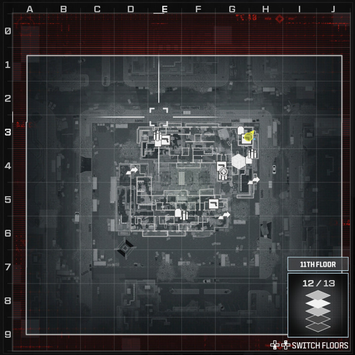 MW3 Highrise: All Weapons, Field Upgrades, and Item Locations | Attack ...