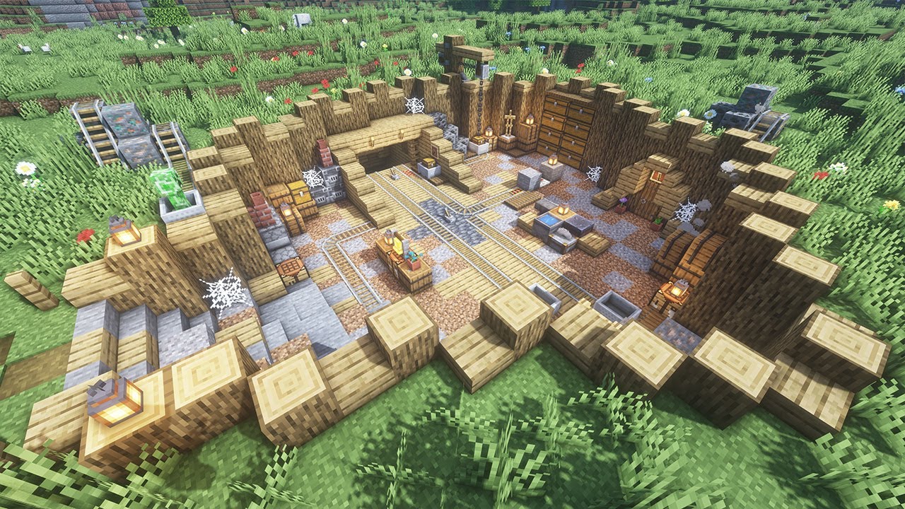 10 Best Minecraft Mine Ideas: Cool Entrances and Designs | Attack of ...