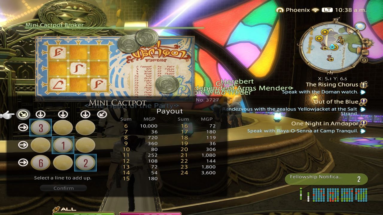 FFXIV Mini Cactpot Strategy Guide | Attack of the Fanboy