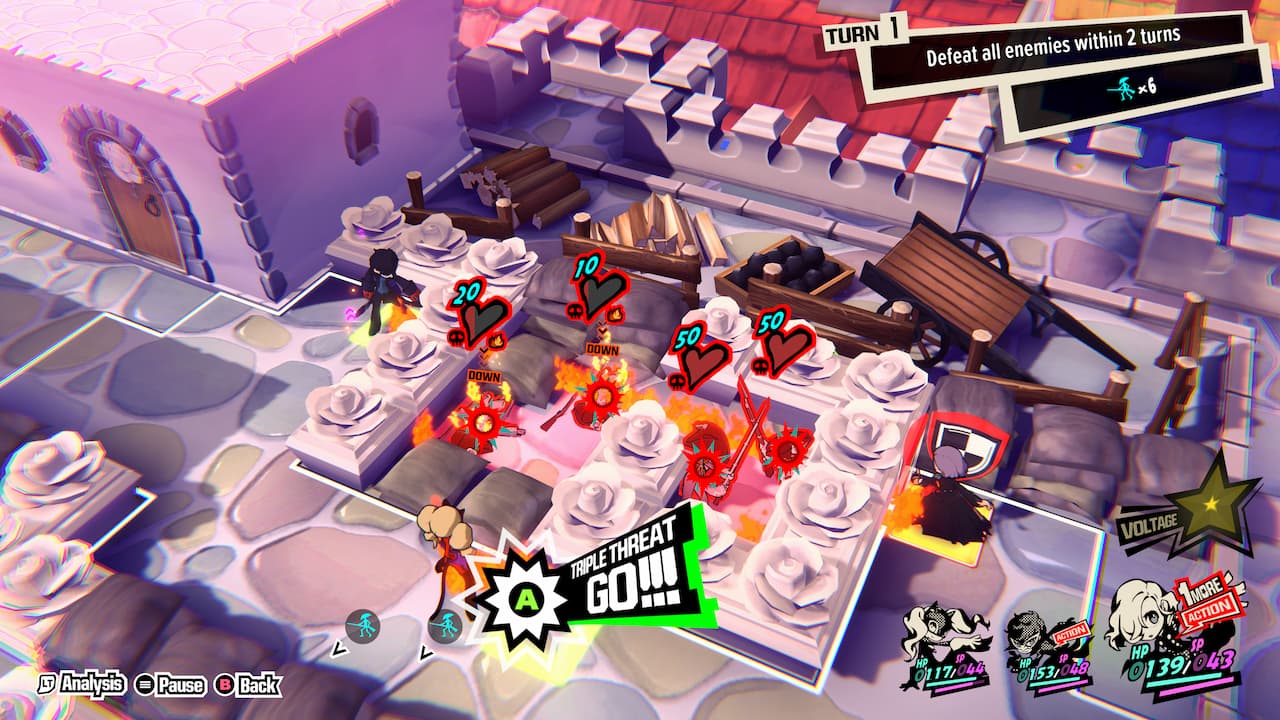 How to Complete Quietly Storming the Castle in Persona 5 Tactica | Attack of the Fanboy