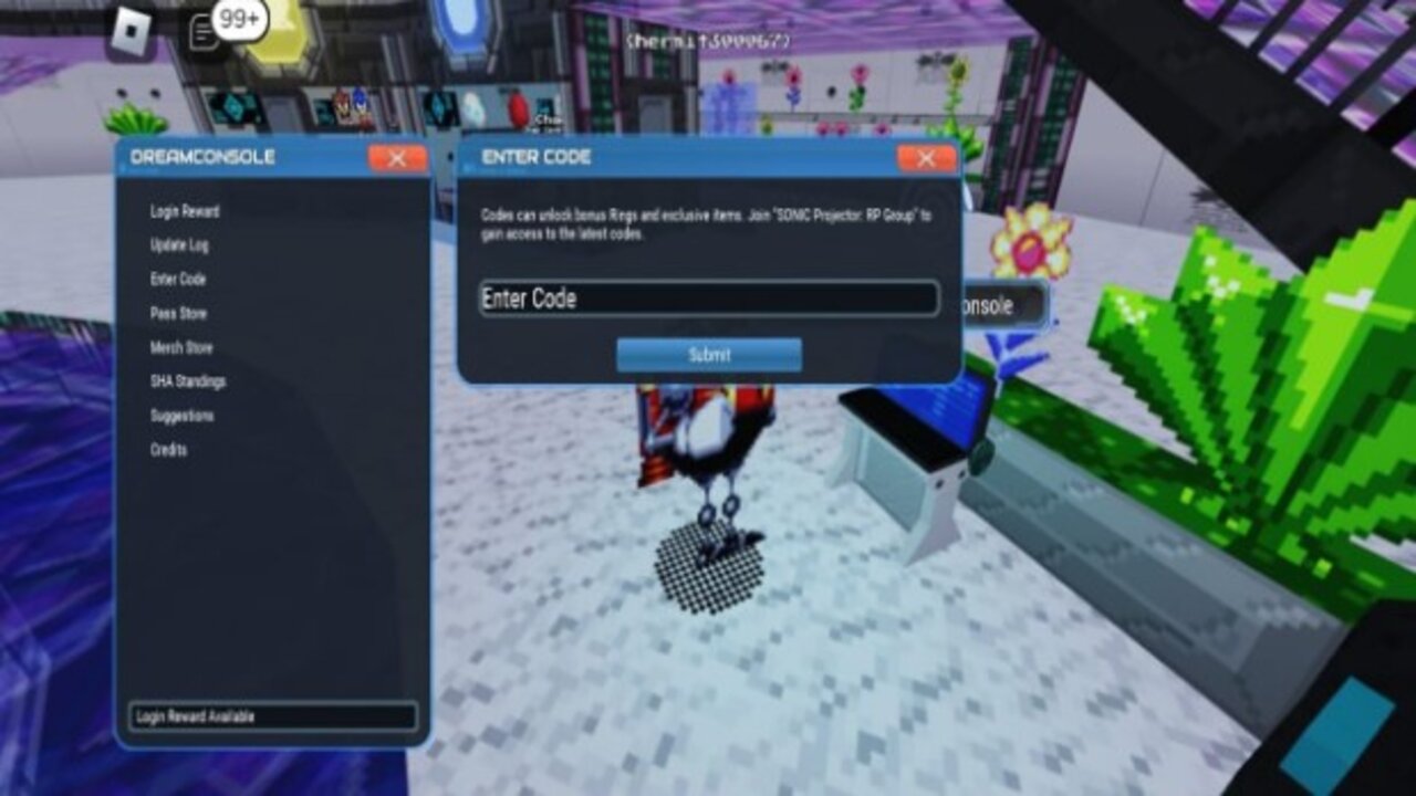 Sonic Projector RP Codes (November 2023) | Attack of the Fanboy