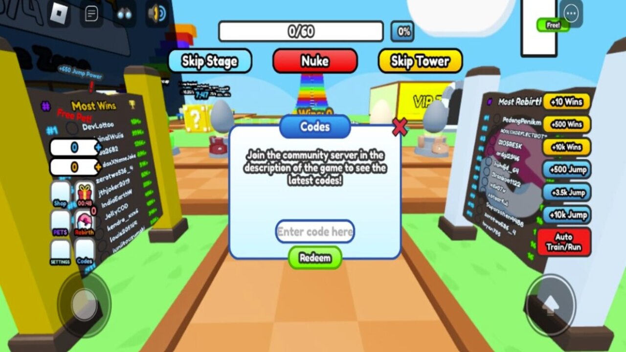 Stud Jump Simulator Codes (November 2023) | Attack of the Fanboy