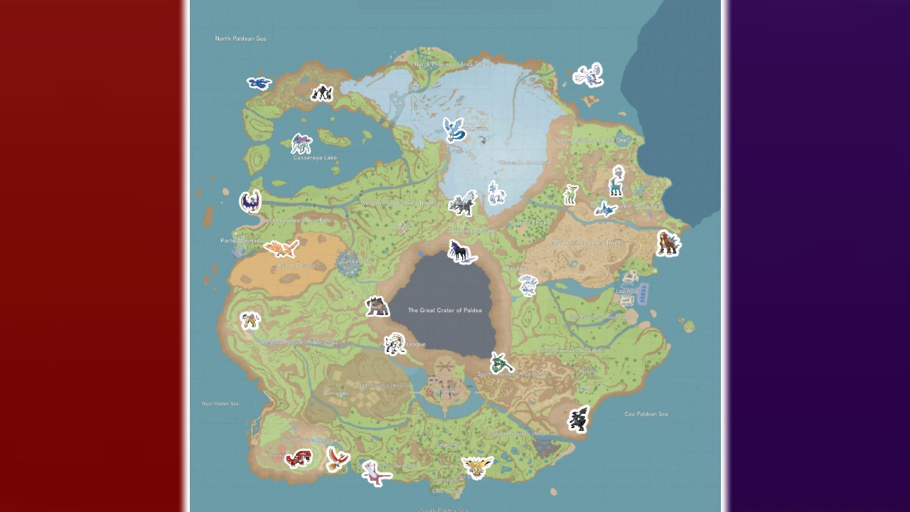 How to Catch Every Legendary Pokemon in Pokemon Scarlet and Violet: The ...