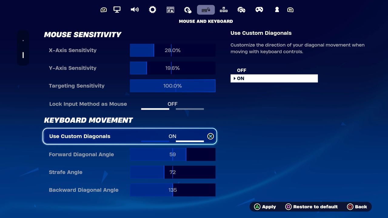 Best Fortnite Movement Settings: How to Fix Chapter 5 Movement | Attack ...