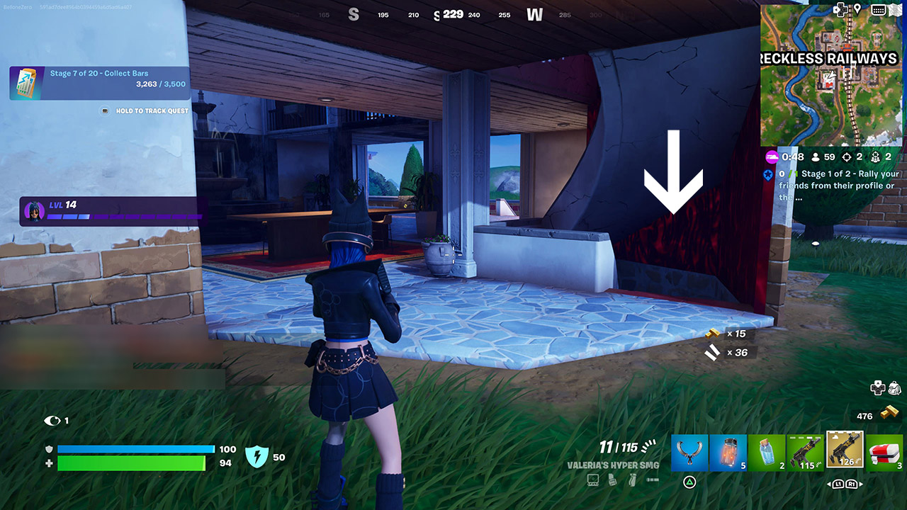 Reckless Railways Vault and Mod Bench Location in Fortnite | Attack of ...