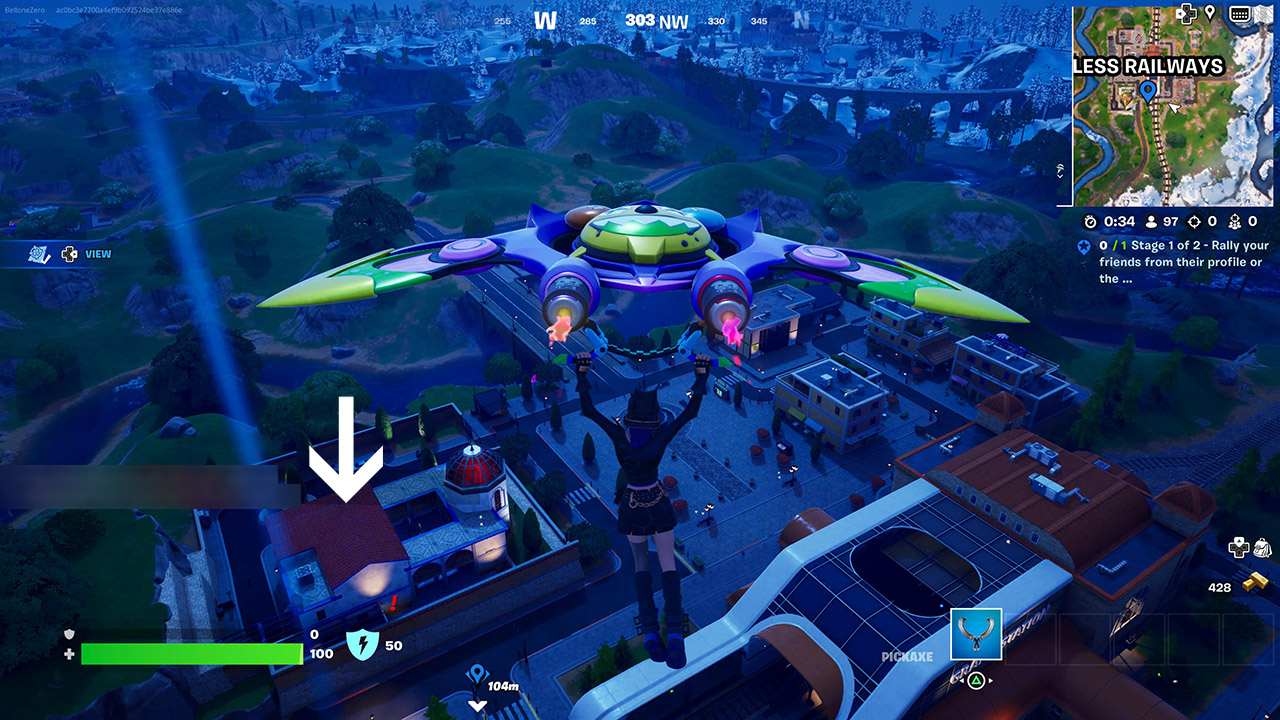 Reckless Railways Vault and Mod Bench Location in Fortnite | Attack of ...