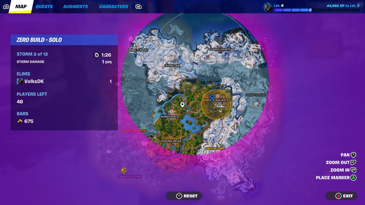 What is the Yellow Circle on the Fortnite Chapter 5 Map? | Attack of ...
