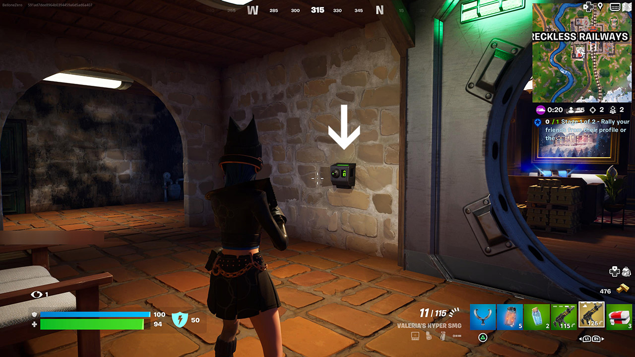 Reckless Railways Vault and Mod Bench Location in Fortnite | Attack of ...