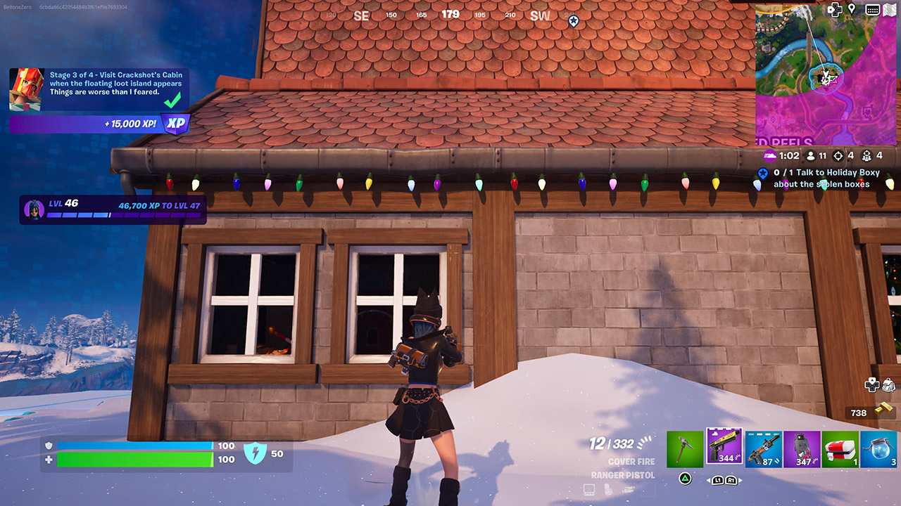 How to Visit Crackshot's Cabin When the Floating Loot Island Appears in ...