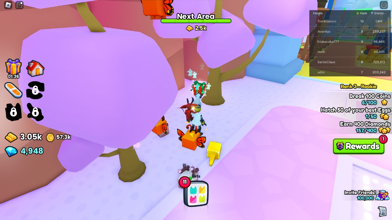 All Secret Presents in Roblox Pet Simulator 99 | Attack of the Fanboy