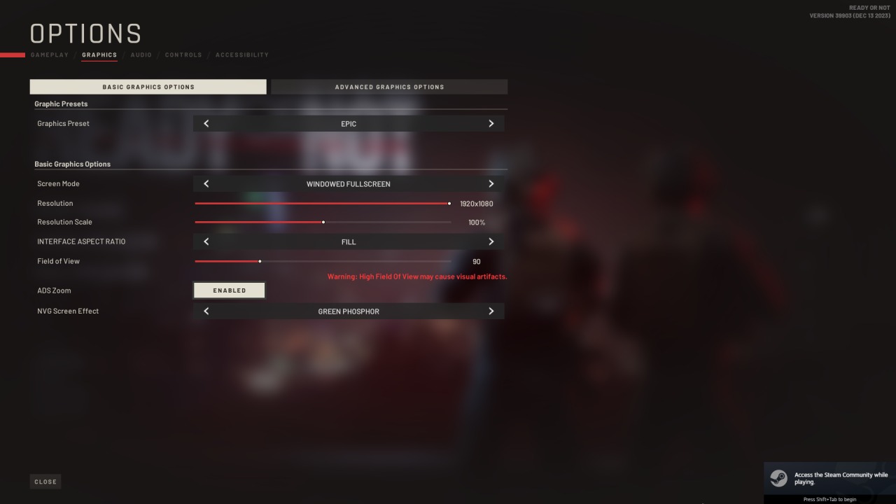 How to Fix the Options Screen Bug in Ready or Not | Attack of the Fanboy
