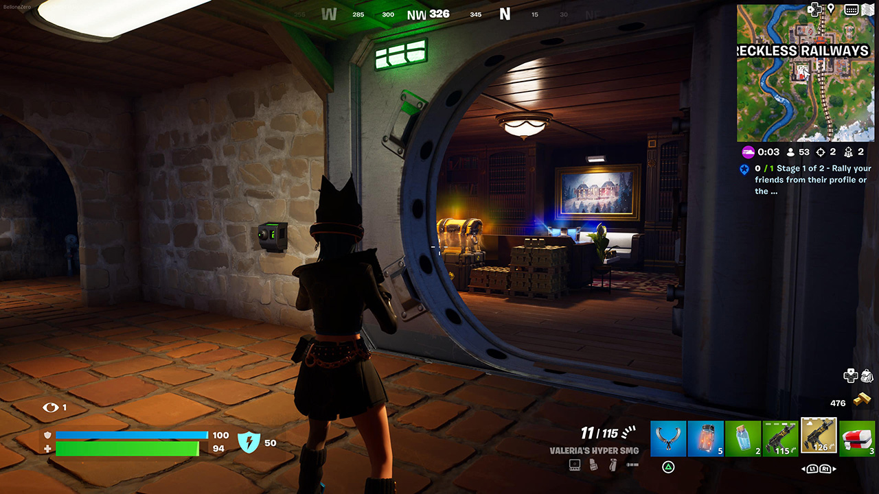 Reckless Railways Vault and Mod Bench Location in Fortnite | Attack of ...