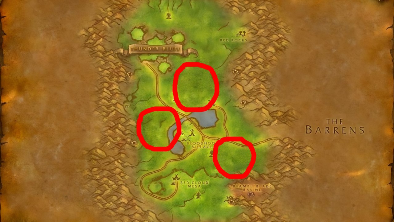 All Bloody Frenzy Locations in WoW Season of Discovery | Attack of the ...