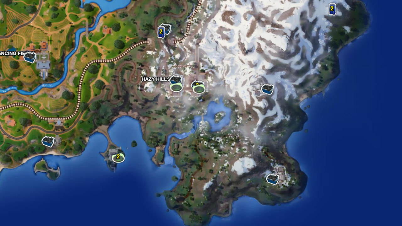 All Fortnite Hiding Spot Locations for the Old Solid Snake Quest ...