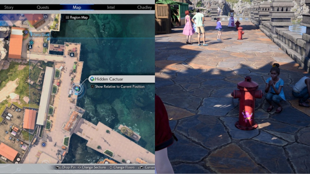 The Location of All Costa del Sol Cactuars in Final Fantasy VII Rebirth ...