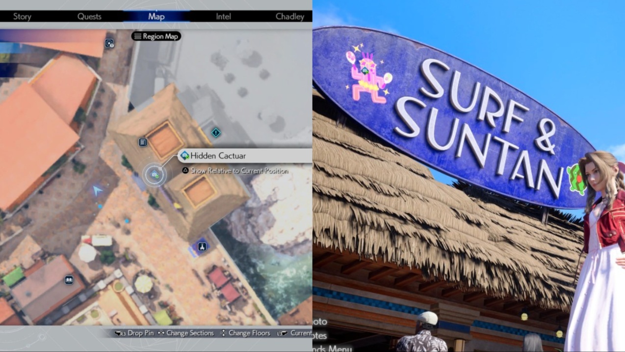 The Location of All Costa del Sol Cactuars in Final Fantasy VII Rebirth ...