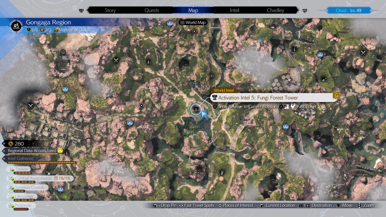 How to Complete Activation Intel 5 Fungi Forest Tower in Final Fantasy ...