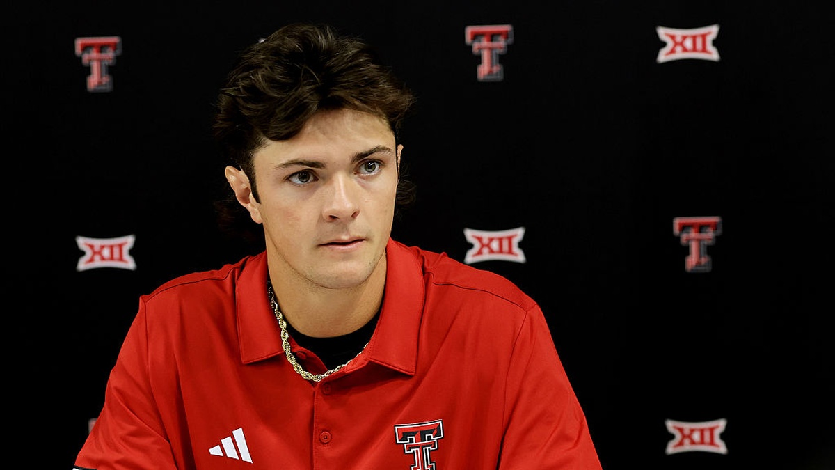 Texas Tech QB missed two games with 'leg injury' but never missed ...