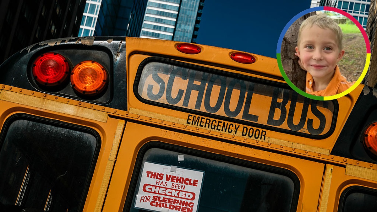 This 5-year-old was waiting for his school bus when the unimaginable ...