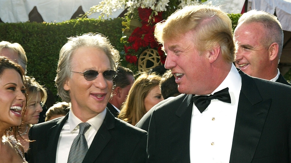 Bill Maher confirms Donald Trump is screaming at him in texts after ...