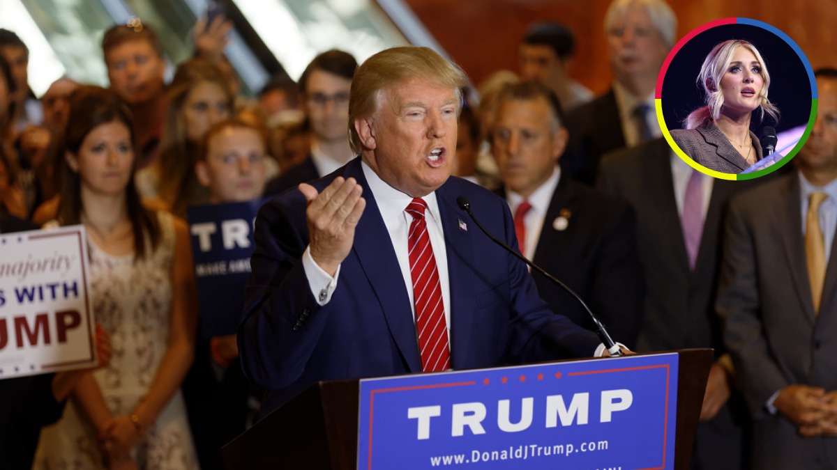 Former NCAA swimmer Riley Gaines slammed Donald Trump’s AI post, but ...