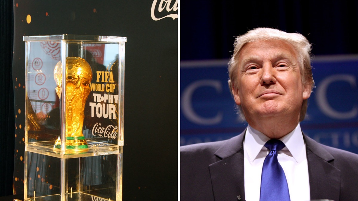 FIFA told Trump he can hand the World Cup trophy to the winning captain ...