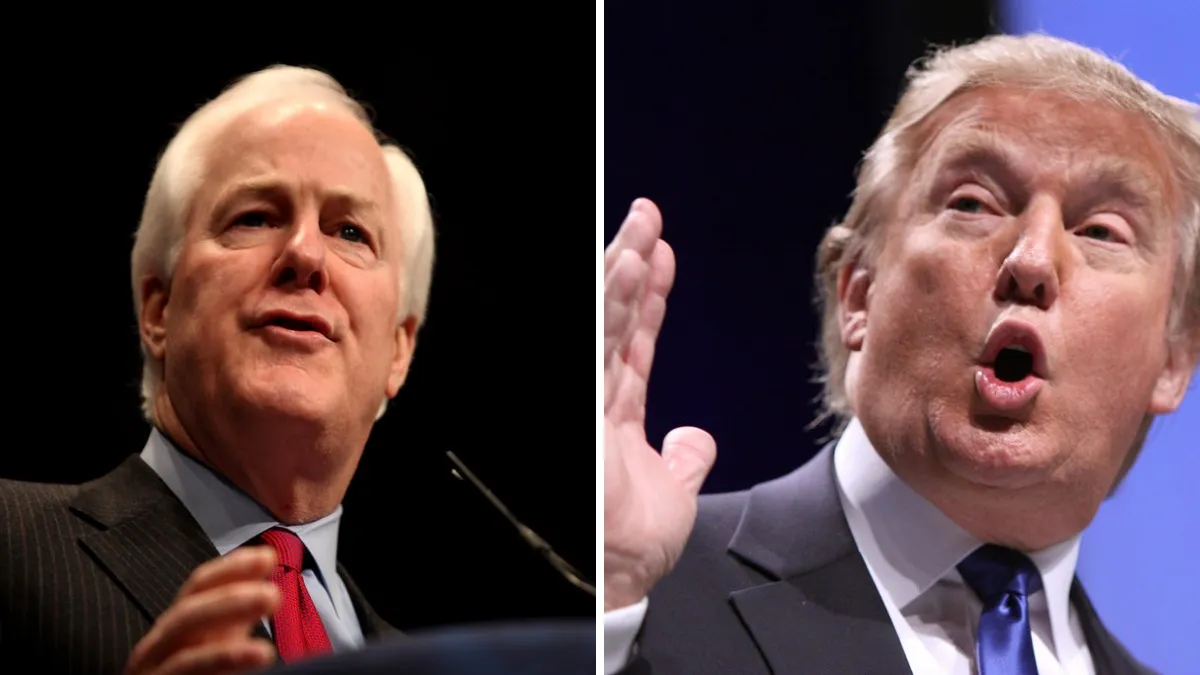 John Cornyn claims Trump 'seems to revel in chaos,' and he's pointing ...