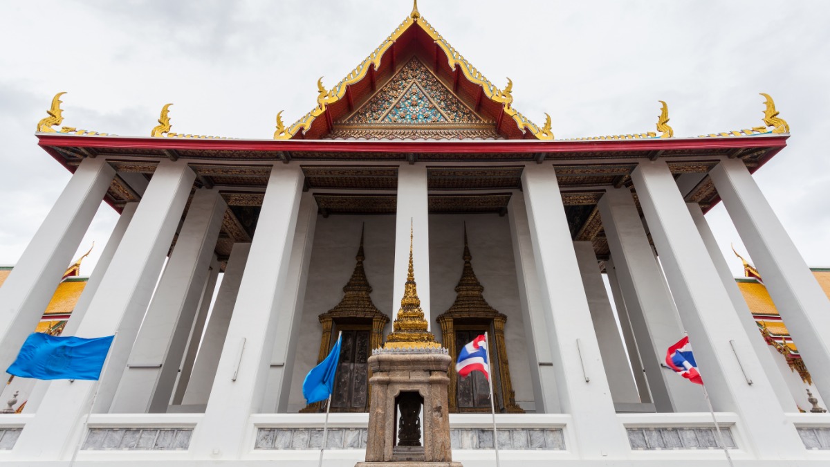 A thief targeted a historic royal temple's donation boxes, but his ...